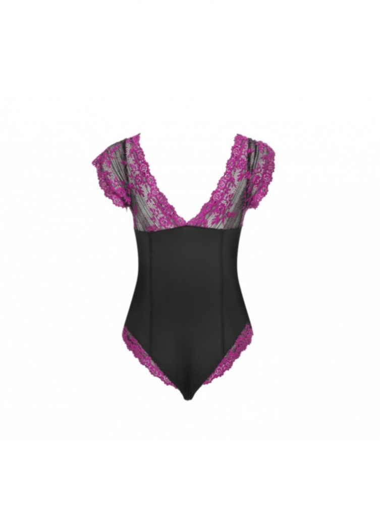 Body Décolleté Femme en Semi-Velours : Fusion de Sensualité et ...