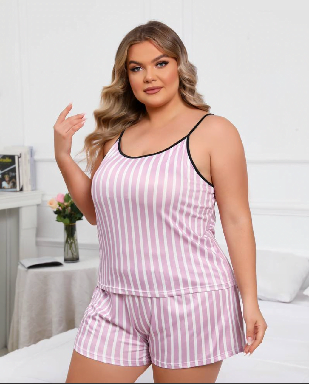 Ensemble Pyjama Grande Taille - Yamelia Lingerie